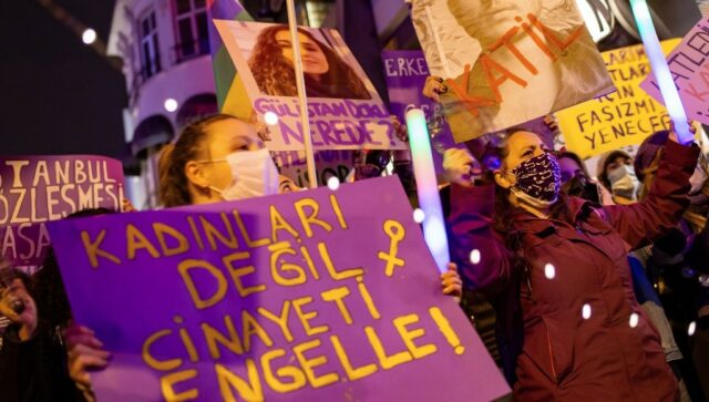 Over 1.4 million women in Turkey have reported domestic violence since ...