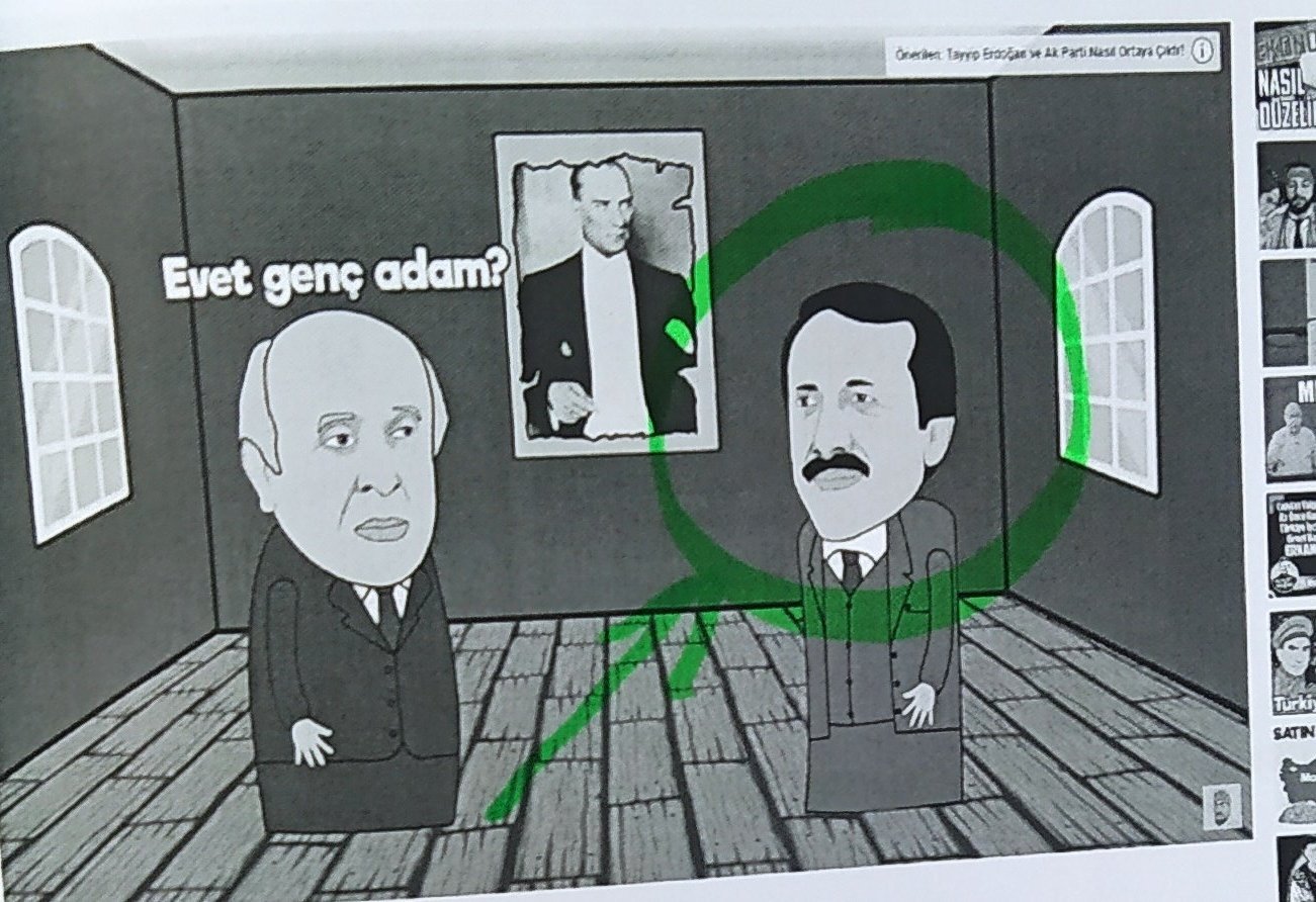 Turkish cartoonist interrogated over President Erdoğan cartoon ...