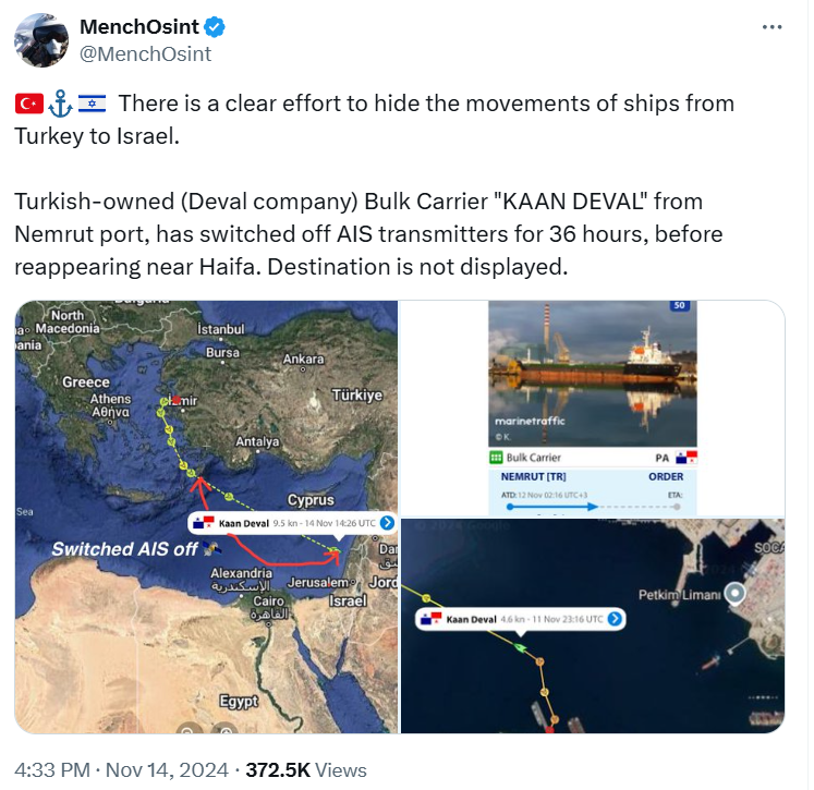 Turkey earns $1.27 a barrel from pipeline that supplies much of Israel ...