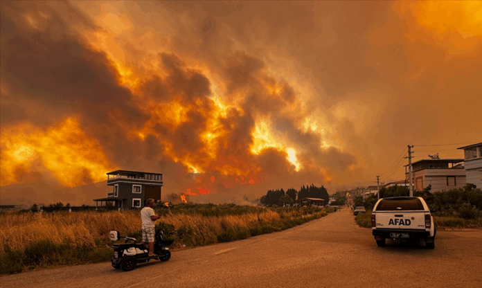 More than 50,000 evacuated as Turkey wildfires rage: disaster agency ...