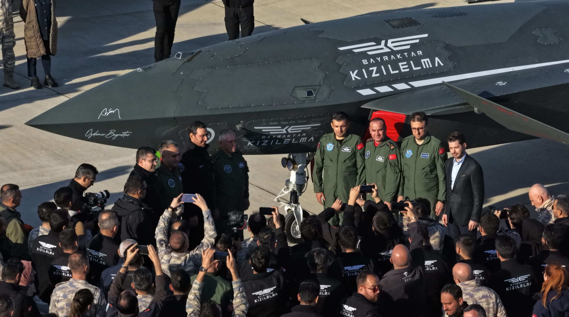 Turkey’s Kızılelma combat drone completes first radar-guided missile ...